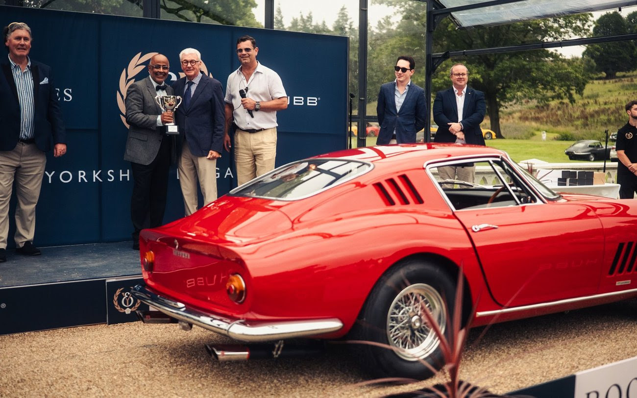 Rare right-hand-drive Ferrari 275 GTB bags Best in Show at Yorkshire ...